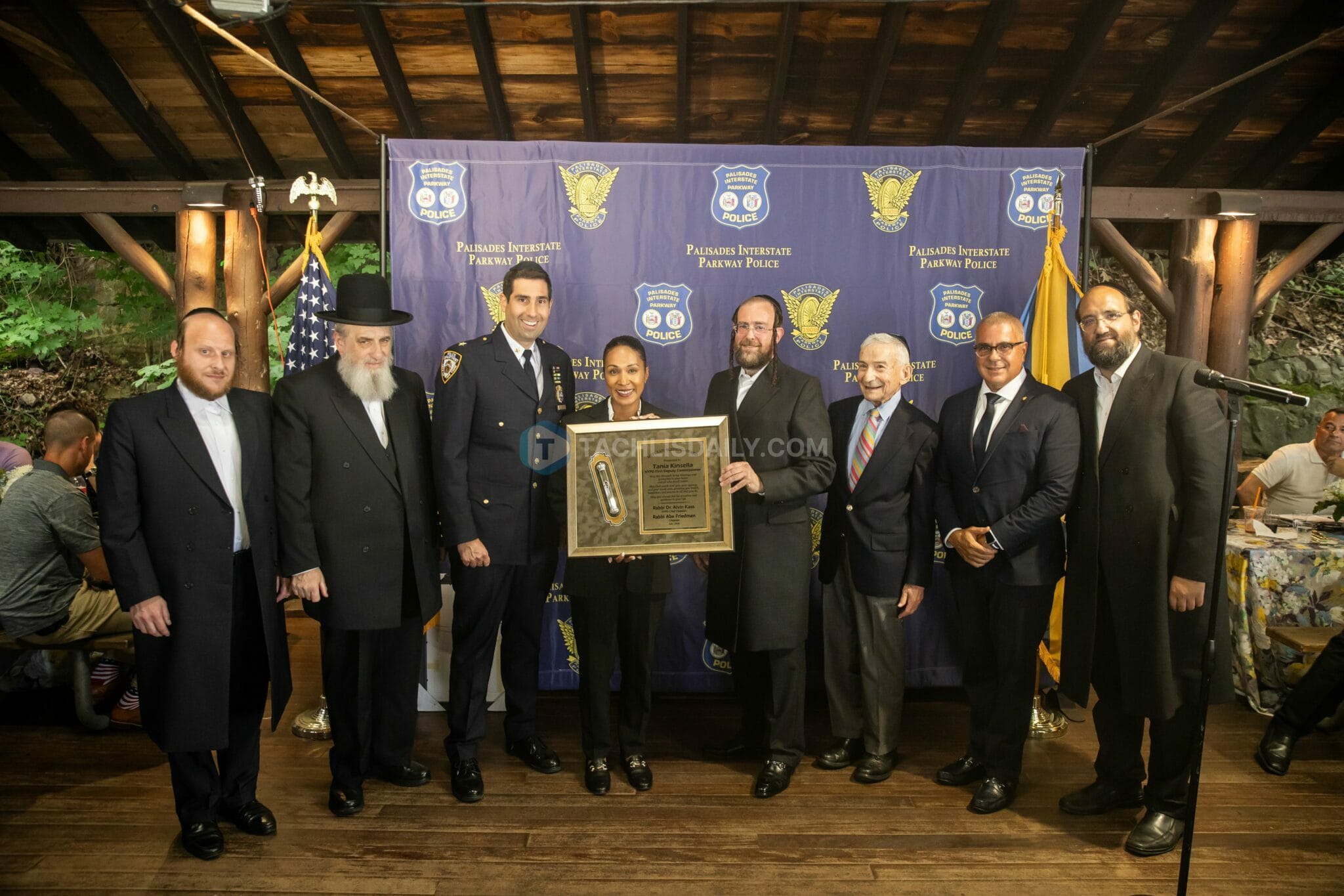 PHOTOS: NYPD Honors Rabbi Abe Friedman for Two Decades of Service ...
