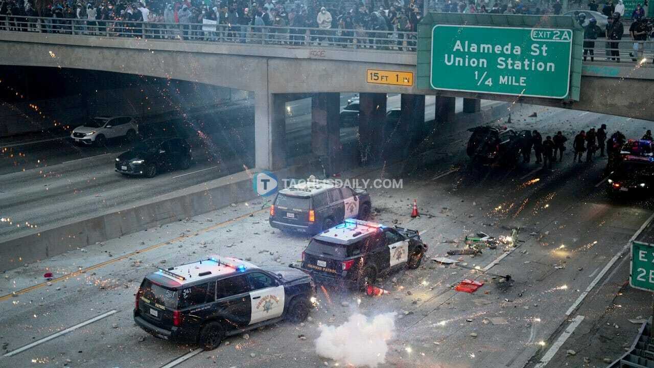 U.S. Marines Deploy to Los Angeles as Riots Over Immigration ...