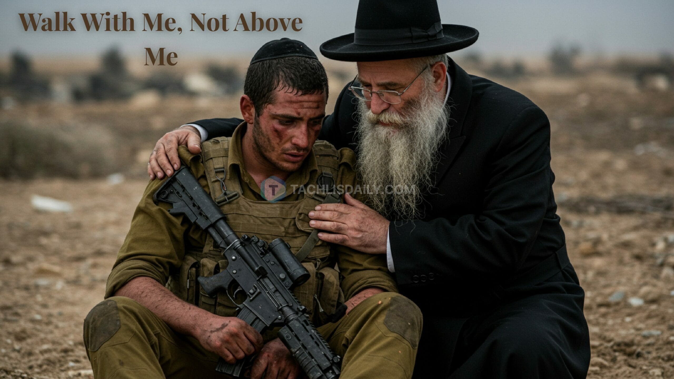 WATCH: Walk With Me, Not Above Me | By Rabbi Don Jarashow ...